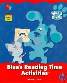 Blue's Reading Time Activities - Retrollect.com