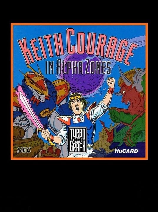 Keith Courage in Alpha Zones - Retrollect.com